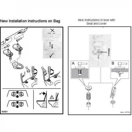 Replacement Toilet Seats | Choice Replacement Toilet Seat Shop