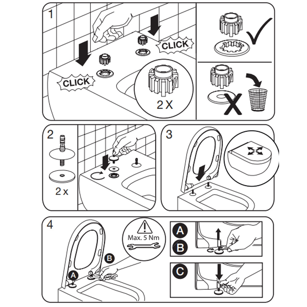 Replacement Toilet Seats | Choice Replacement Toilet Seat Shop